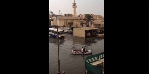 LOOK: Heavy Rain makes some areas of Kuwait floods - Pilipino sa Kuwait