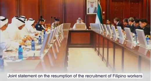 Deployment Ban Lifted! Resumption of the recruitment of Filipino ...