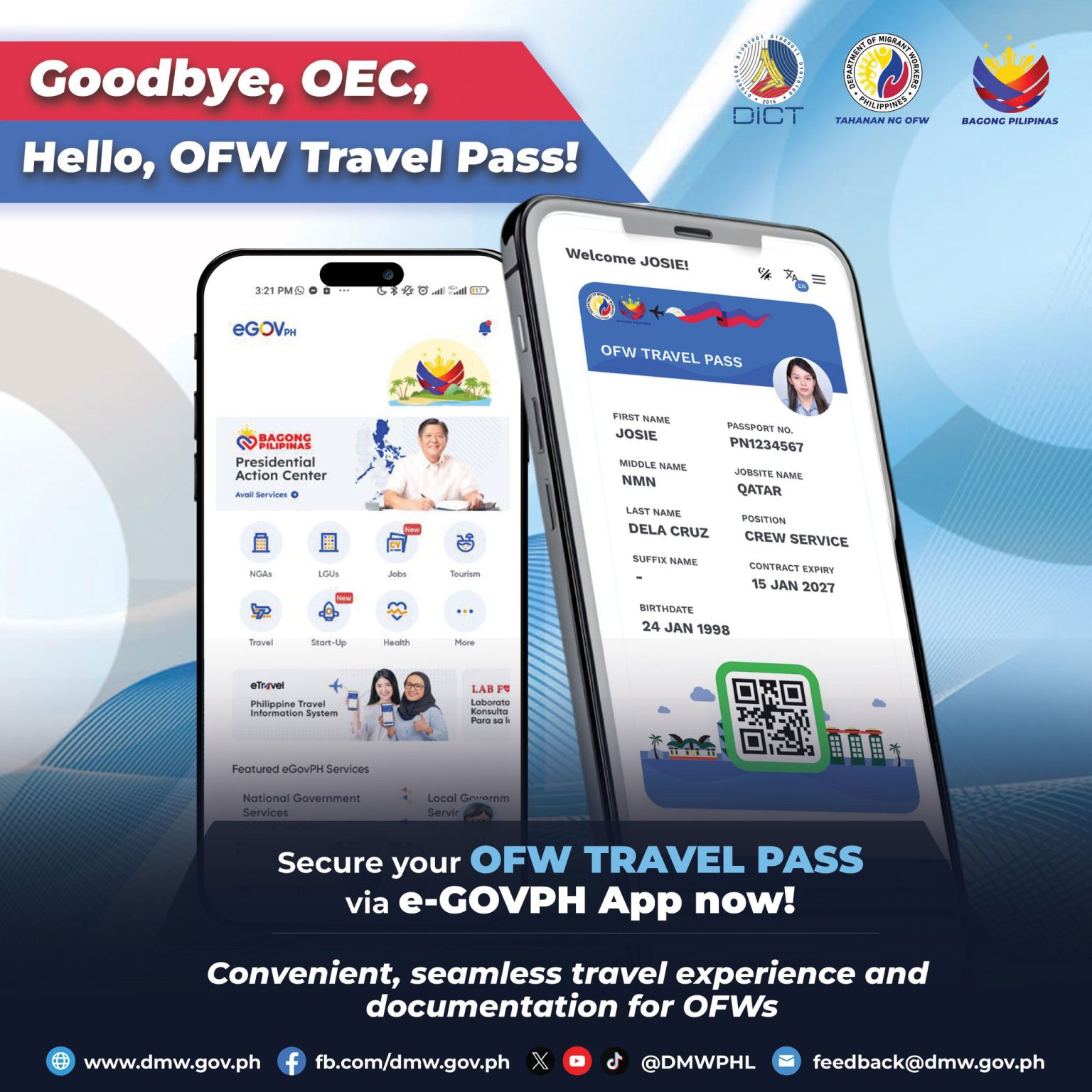 Goodbye, OEC Hello, OFW Travel Pass! - Pilipino sa Kuwait
