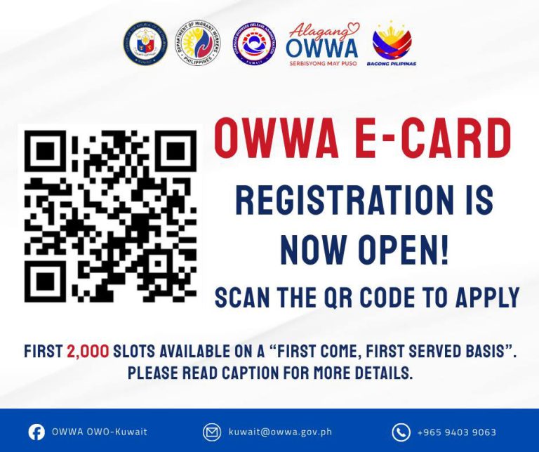 Mga Kailangan Para Makapag-Register sa OWWA E-Card Kuwait - Pilipino sa ...