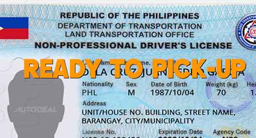 Anunsyo para sa mga Kababayan: Claiming ng Driver License Card ...